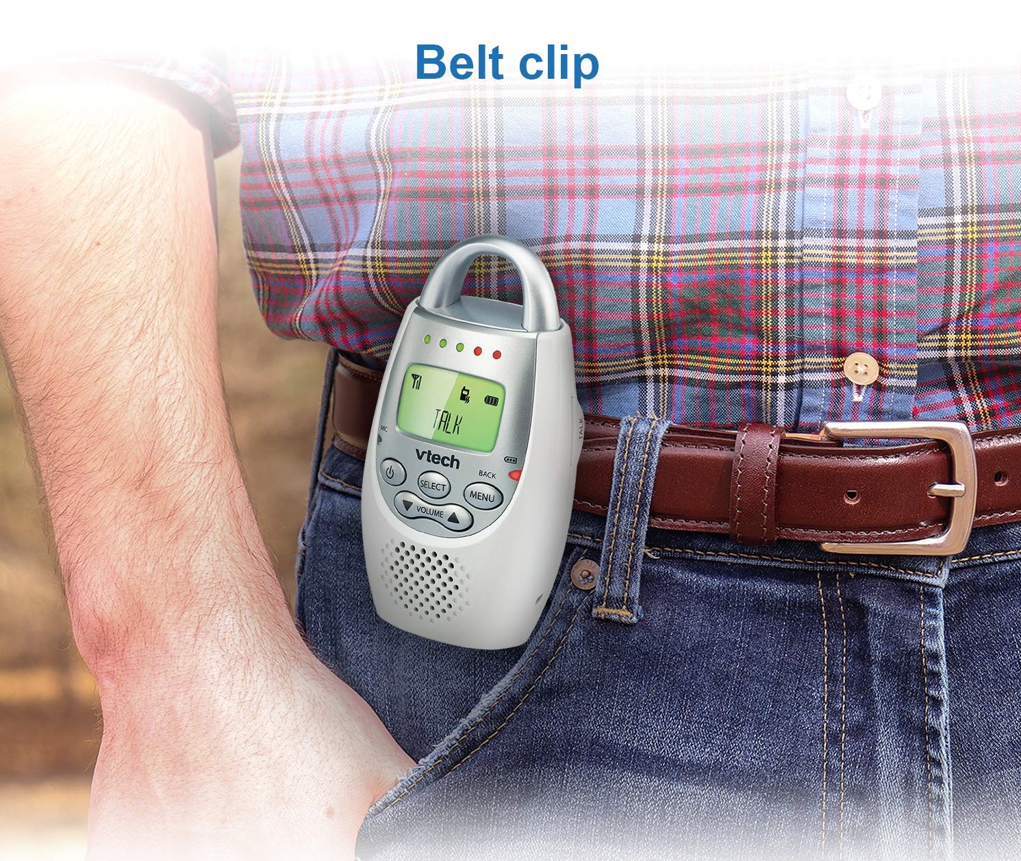 Vibrating Baby Monitor for Deaf Parents Hear What Your Baby is Saying